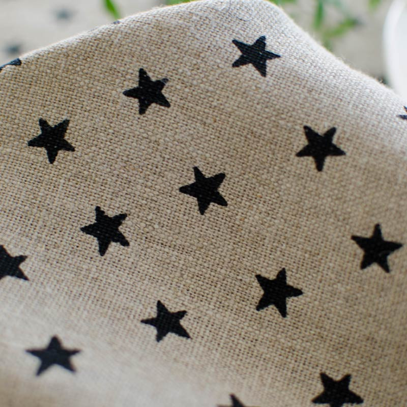 Toile de Lin Mélina étoilée